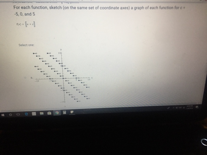 Solved For each function, sketch (on the same set of | Chegg.com