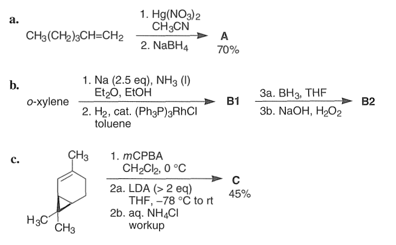 Solved Reagents. Give the structures of the major product(s) | Chegg.com