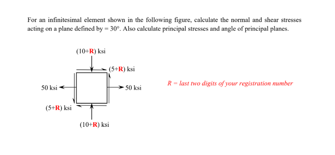 Solved For an infinitesimal element shown in the following | Chegg.com