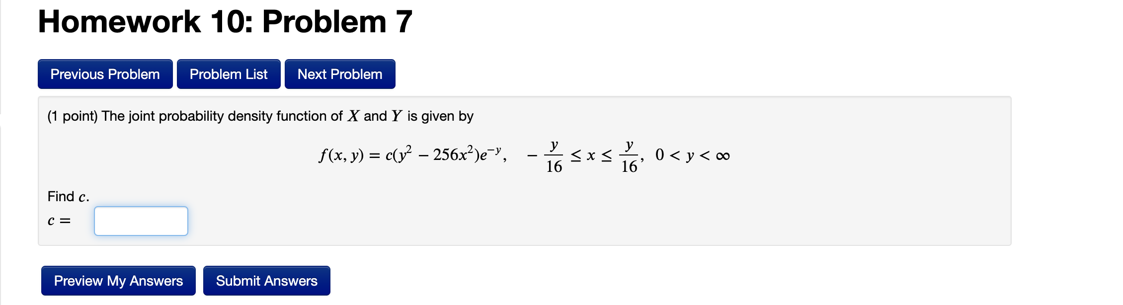 Solved Homework 10: Problem 7 Previous Problem Problem List | Chegg.com