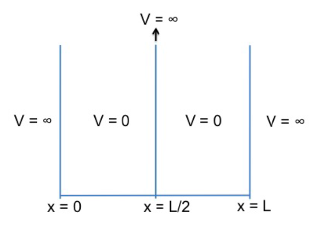 Solved Imagine that we take the 1D particle in a box | Chegg.com
