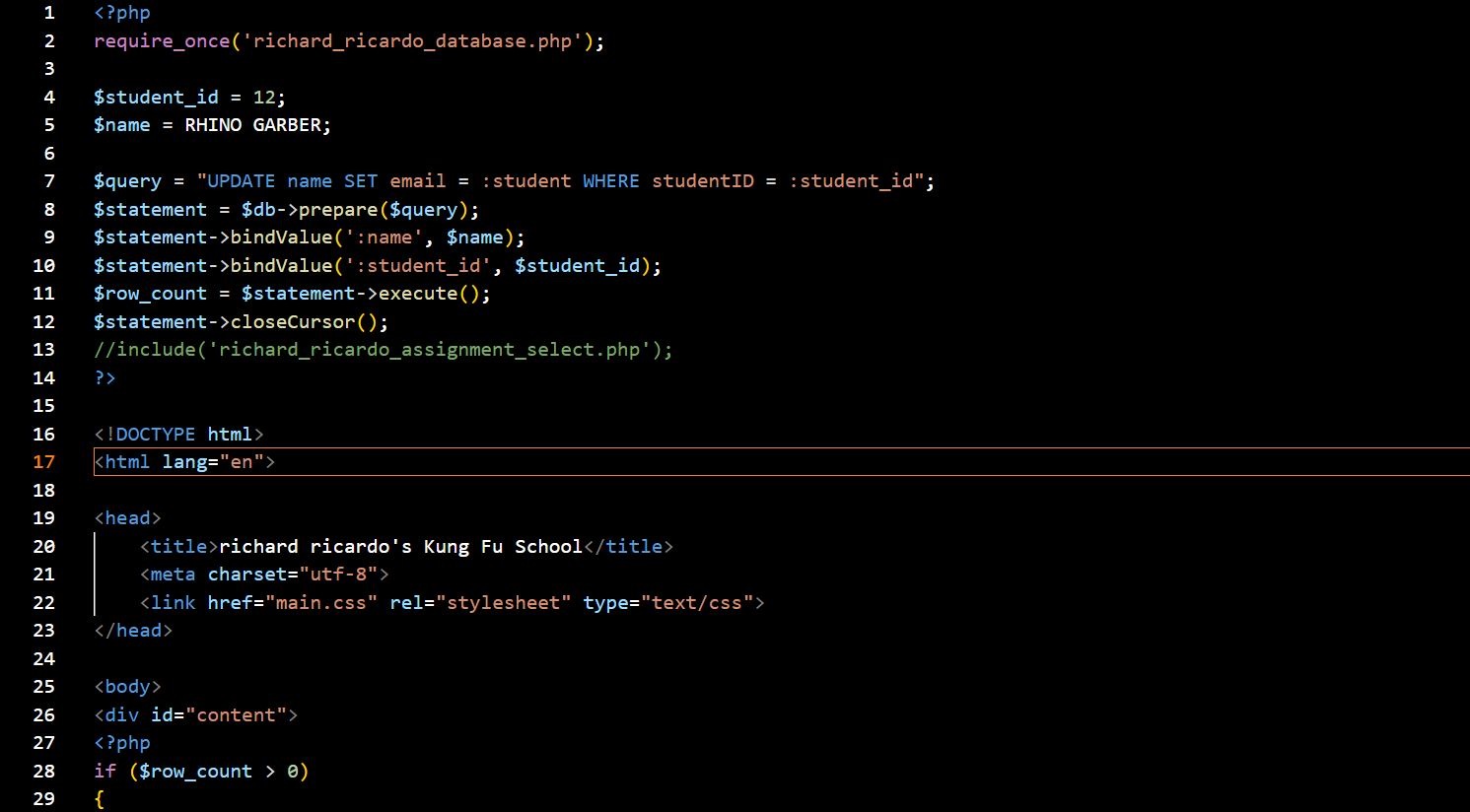 Solved Please help with add_student and delete_student php | Chegg.com