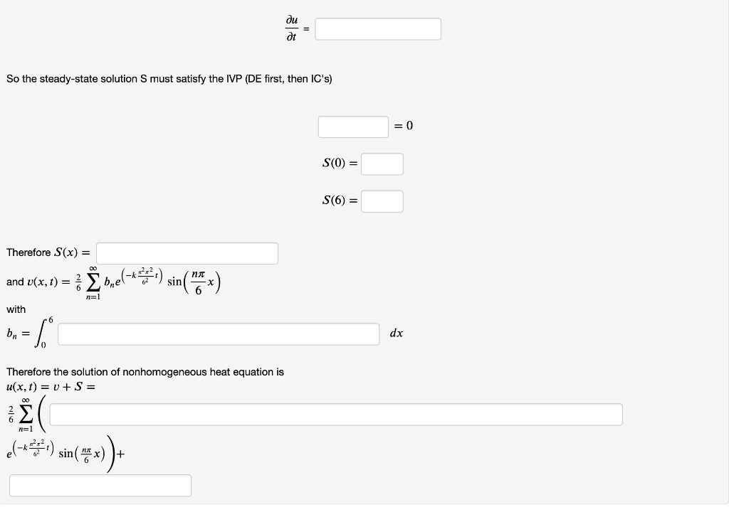 Solved (1 point) For partial derivatives of a function use | Chegg.com
