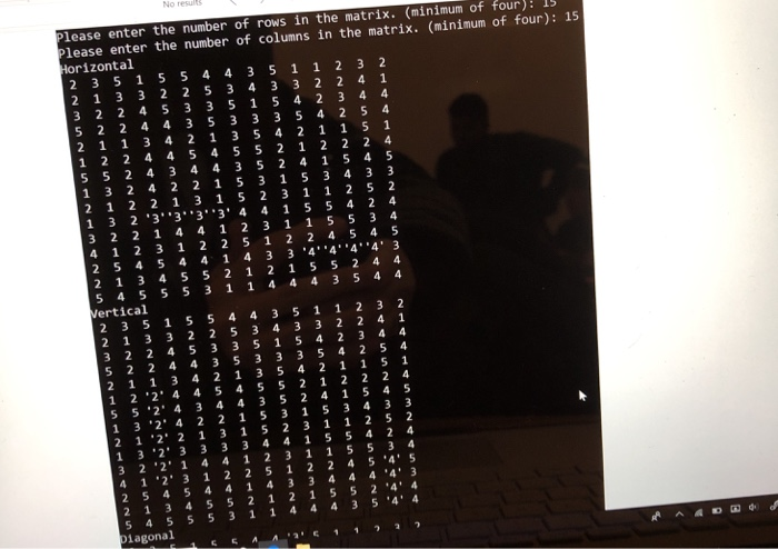 Solved integers Create a C++ console program that searches | Chegg.com