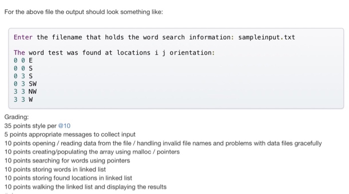 Solved Needs to be done in C programming please with linked | Chegg.com