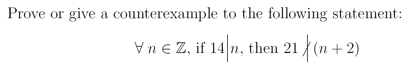 Solved Prove or give a counterexample to the following | Chegg.com