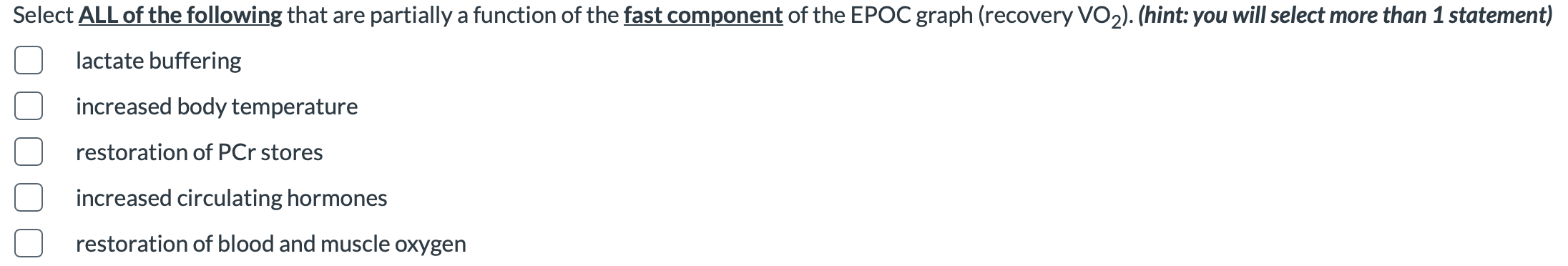 Solved Select ALL of the following that are partially a | Chegg.com