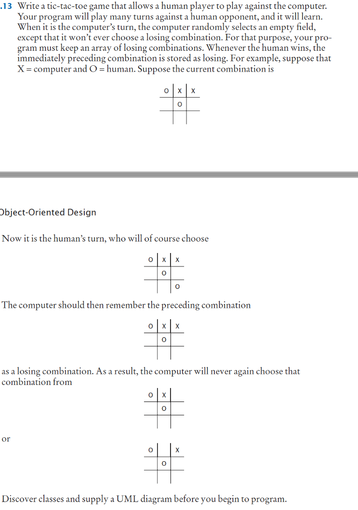 JAVA only !!! Discover classes - ONLY create CRC and | Chegg.com