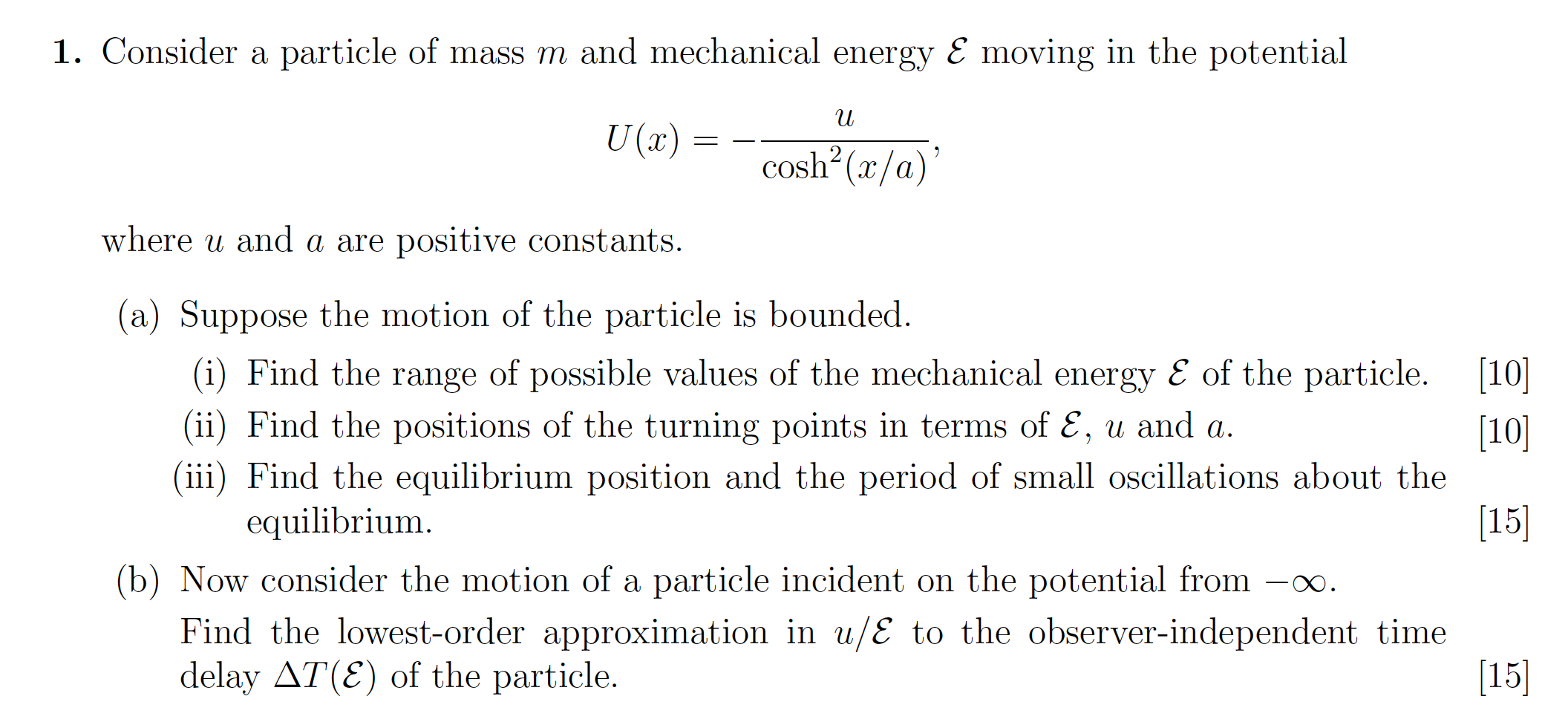 Solved (a) ﻿Suppose the motion of the particle is | Chegg.com