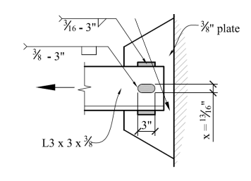 Solved Determine the tensile strength of the connection | Chegg.com