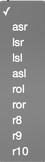 Solved Complete the AVR assembly language fragment below so | Chegg.com