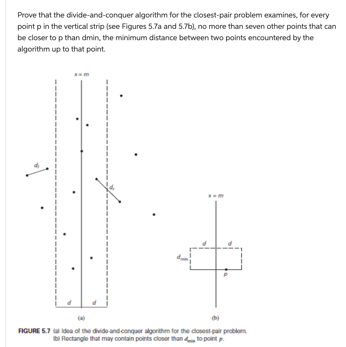 Solved Prove that the divide-and-conquer algorithm for the | Chegg.com