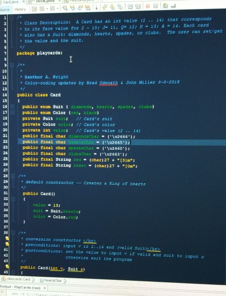 CSC-122 Computer ScienceName: Lab #5-Using Arrays (45 | Chegg.com