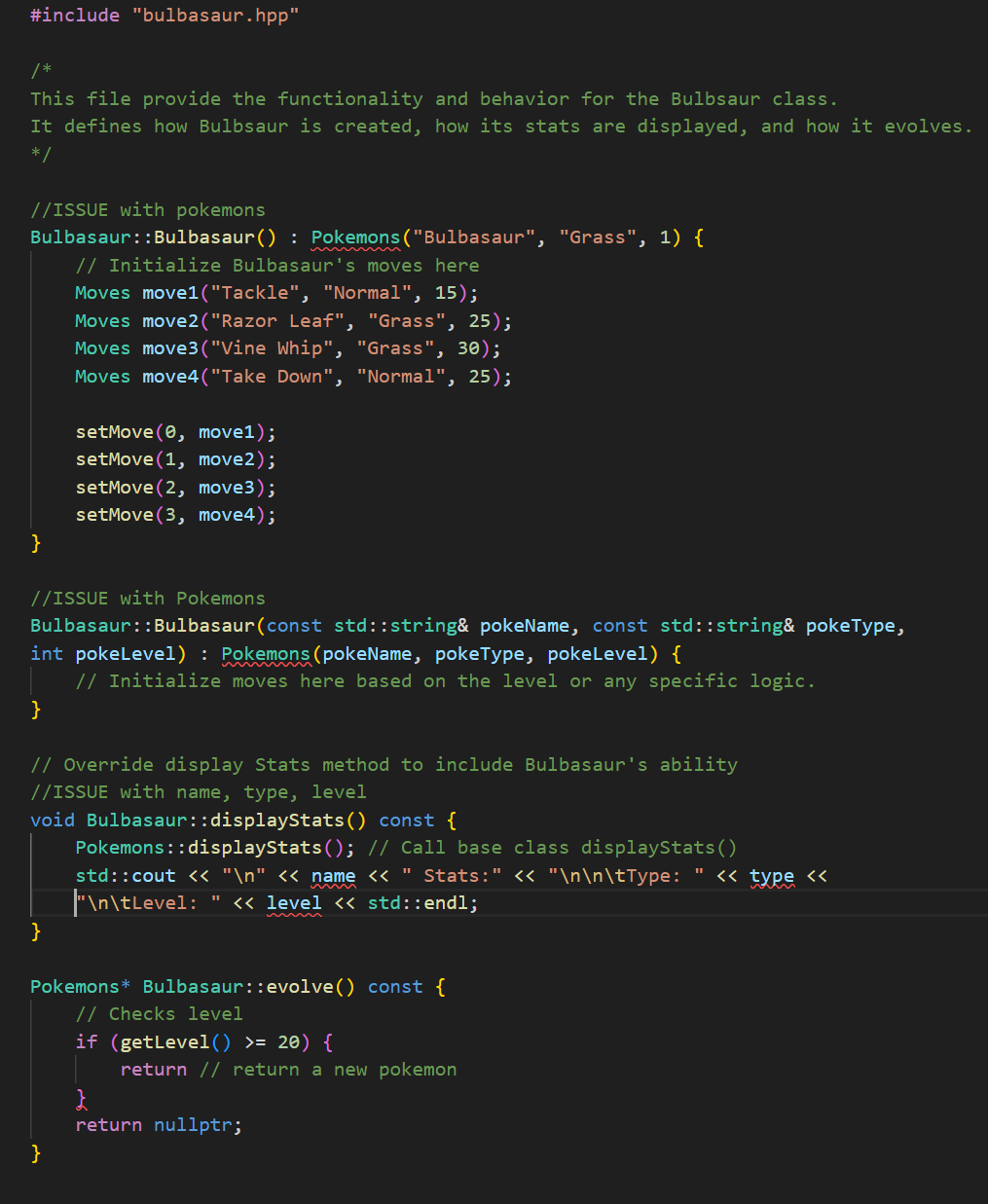 Solved pokemons.hpp#ifndef POKEMONS_H #define POKEMONS_H | Chegg.com