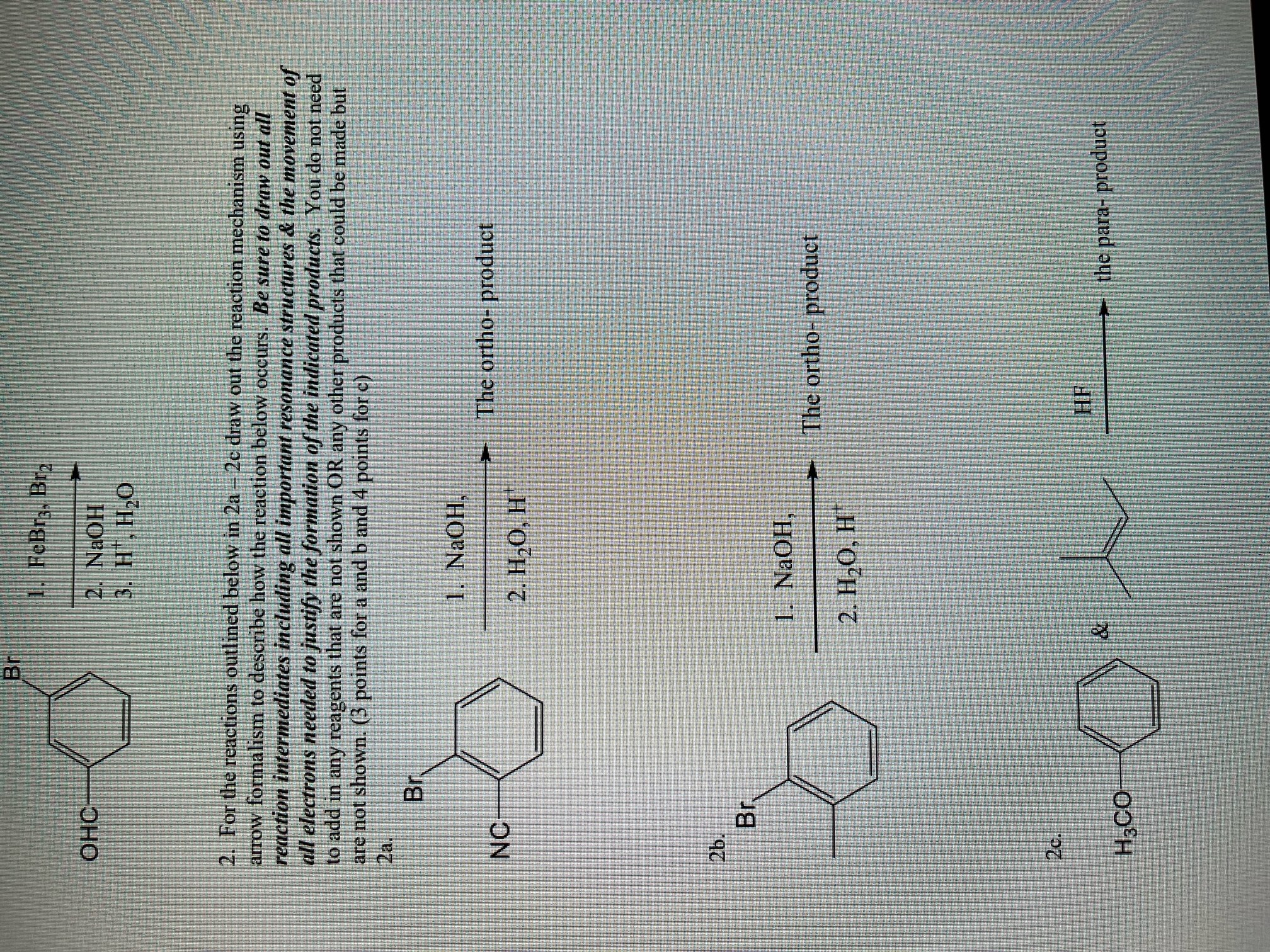 pages) on this assignment. 1. For 1a−1i, predict the | Chegg.com
