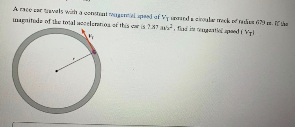 Tangential Speed