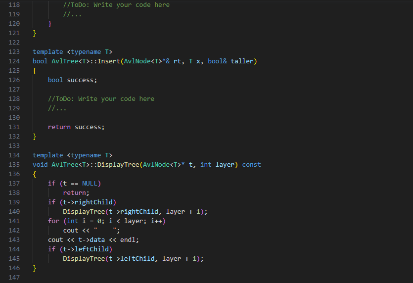 Solved In the attached .zip file, we provided a C++ project | Chegg.com