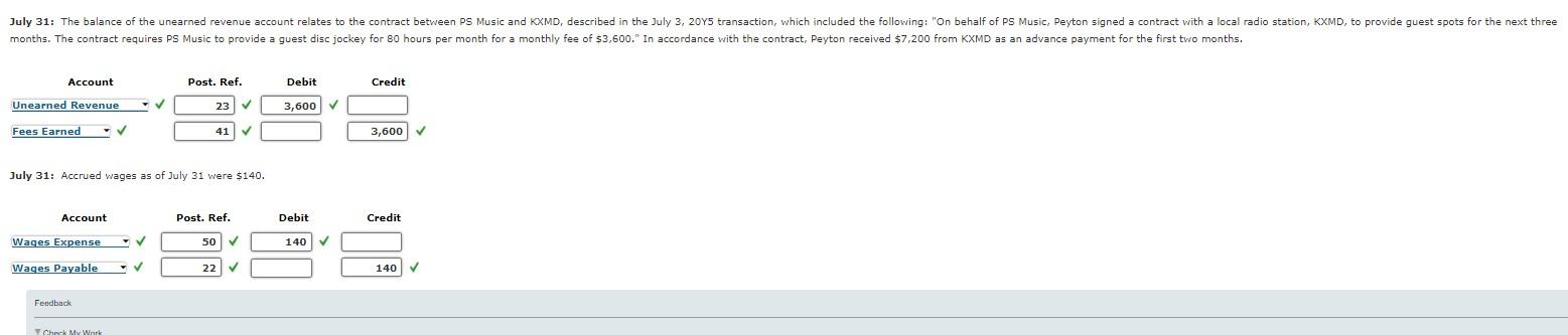 Solved Continuing Problem Chapter 3 - Instruction \#1 The | Chegg.com