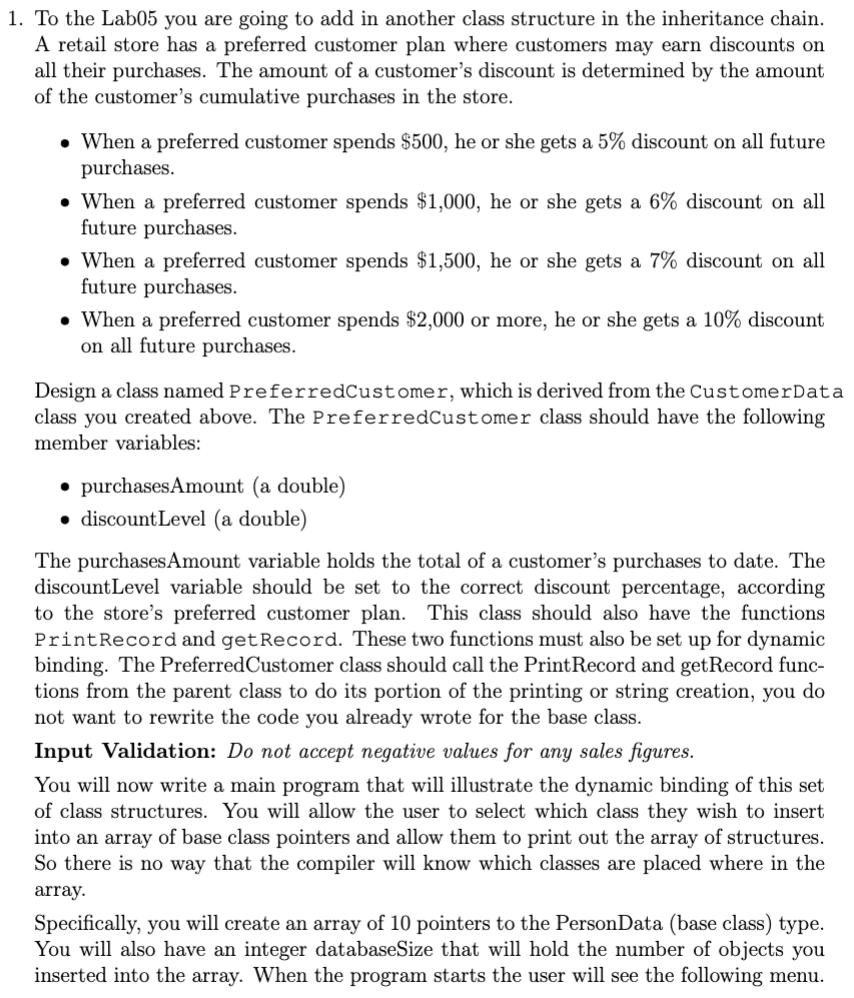 Solved C Linux Two Part Lab Assignment Instructions 