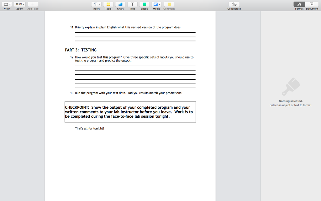 Solved 125% v ViewZoom Add Page InsertTable Chart Text Shape | Chegg.com