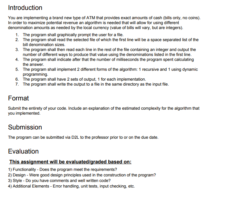 I needed help solving this assignment, I have created | Chegg.com