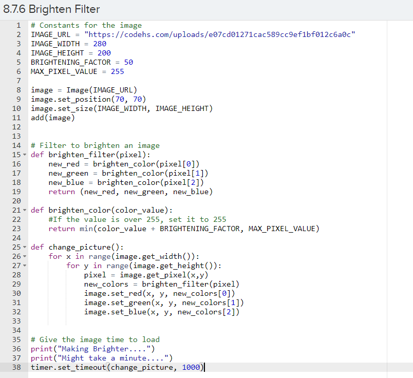 Solved In this exercise we'll get some practice modifying | Chegg.com