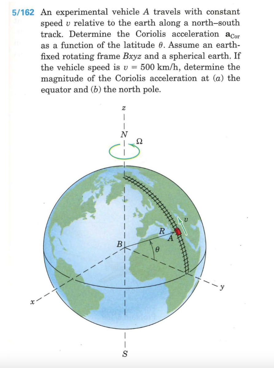 Solved 5/162 An experimental vehicle A travels with constant | Chegg.com