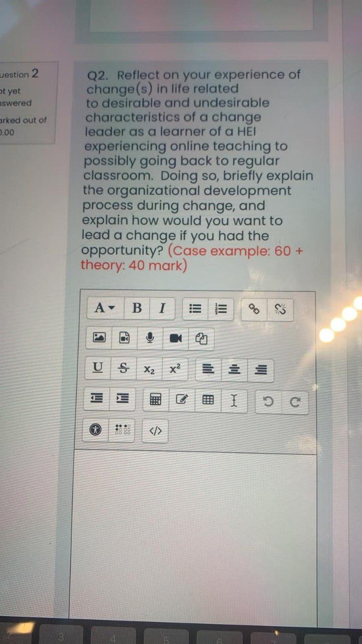 Solved uestion 2 et yet swered arked out of 0.00 Q2. Reflect | Chegg.com