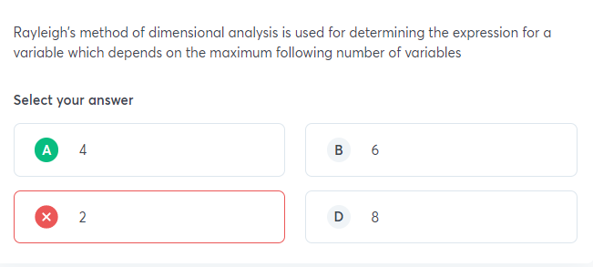 Solved Rayleigh's method of dimensional analysis is used for | Chegg.com