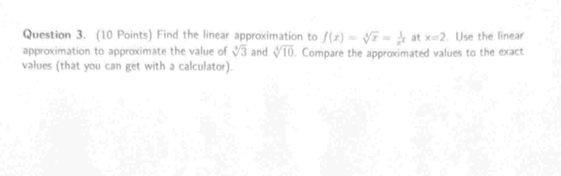 Solved Question 3. (10 Points) Find the linear | Chegg.com Solved Question 3. (10 Points) Find the linear | Chegg.com