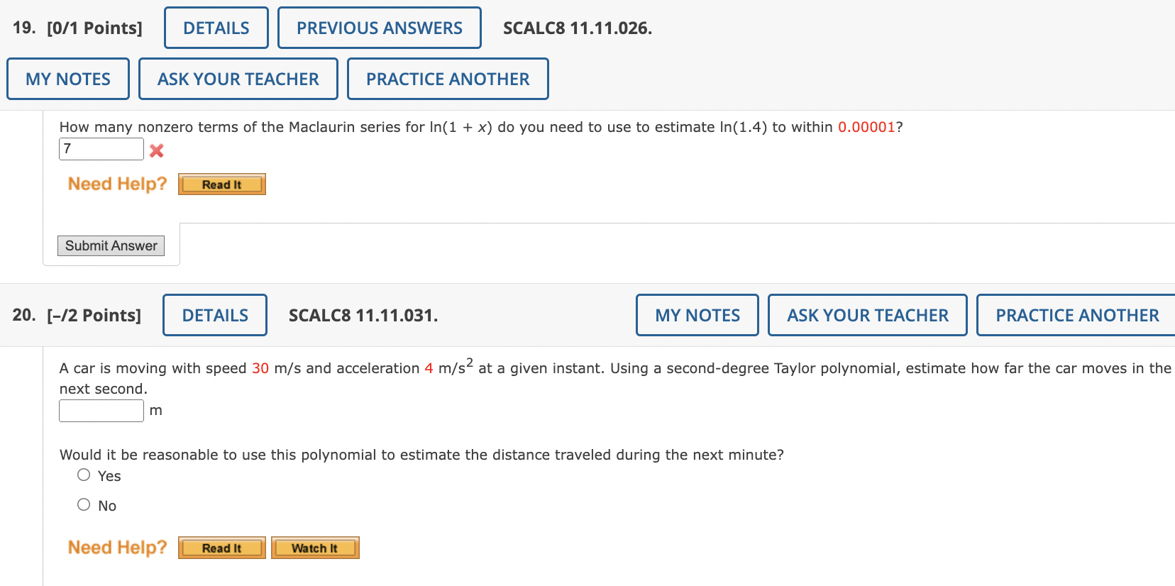Solved How many nonzero terms of the Maclaurin series for | Chegg.com