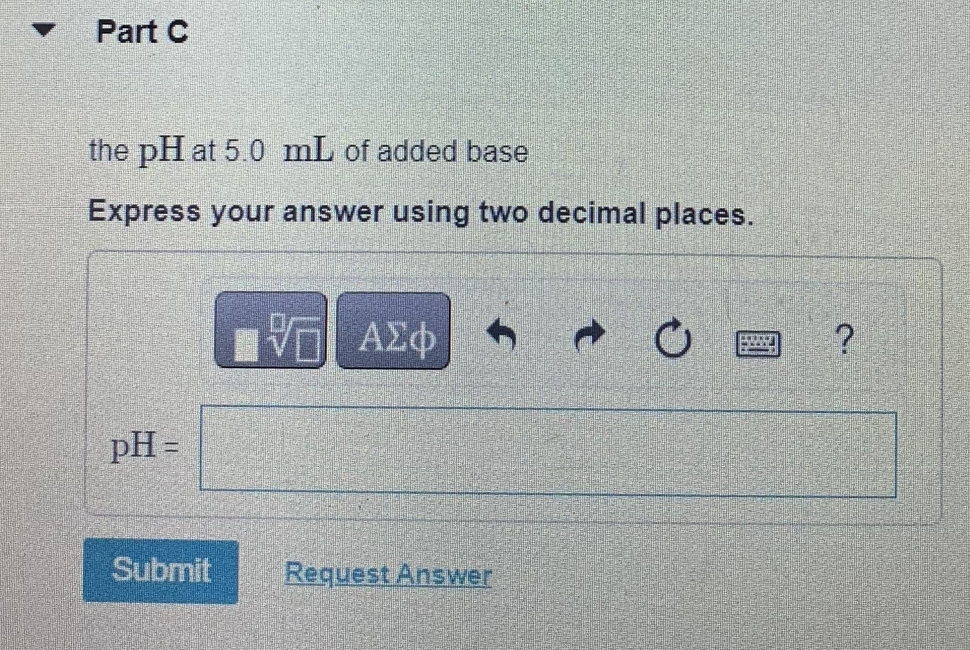 Solved Consider the titration of a 25.0 mL sample of 0.110 | Chegg.com