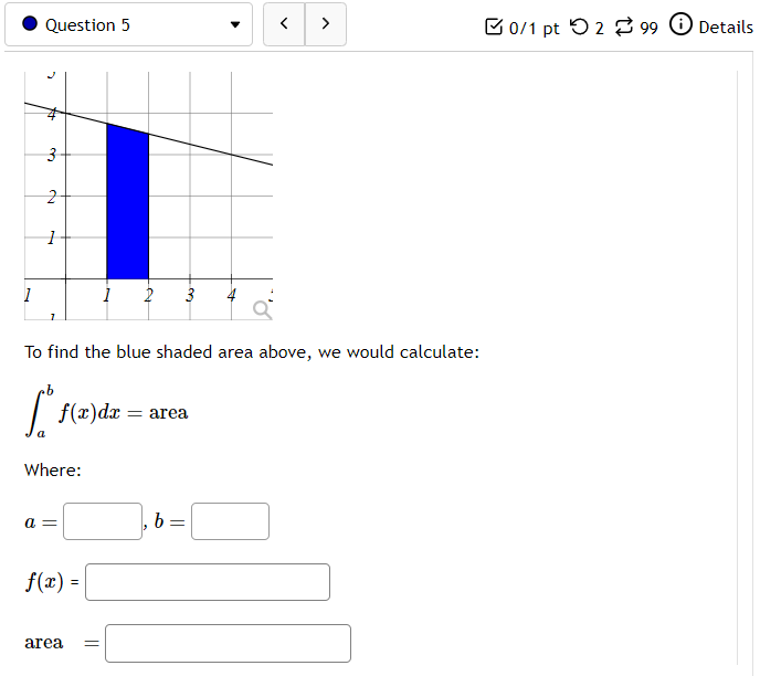 Solved To Find The Blue Shaded Area Above We Would Chegg