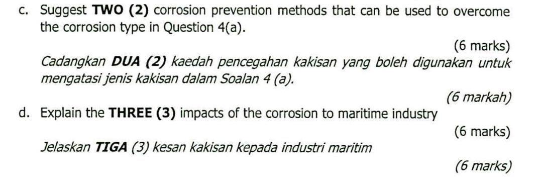 Solved QUESTION 4/ SOALAN 4 (20 Marks/20 Markah) 4. Figure 3 | Chegg.com