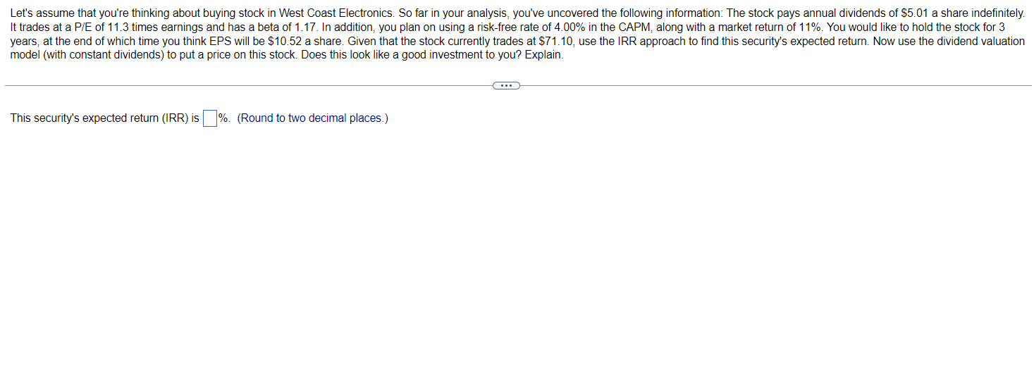 Solved Hi can you please show me how to solve this in excel | Chegg.com