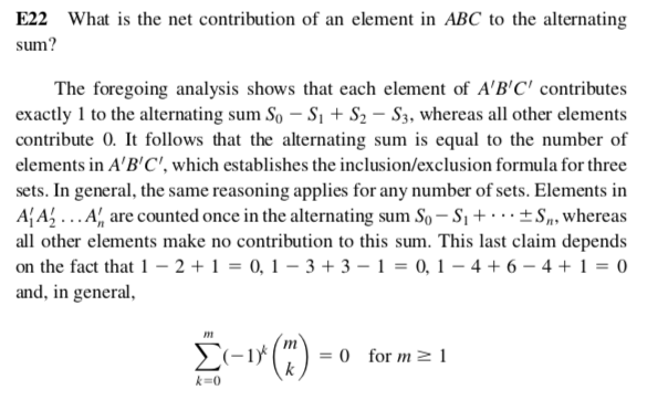 Solved E22 - What is the net contribution of an element in | Chegg.com