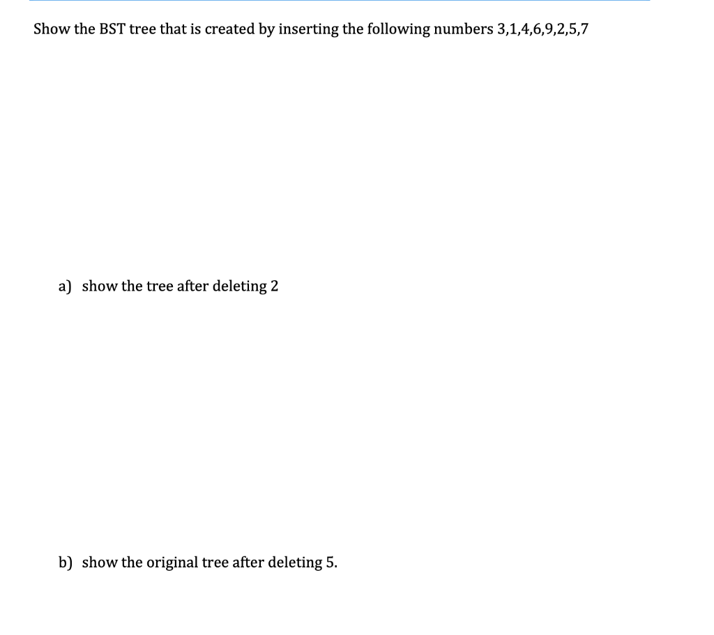 Solved 11 The Binary Search Tree Shown Below Was 