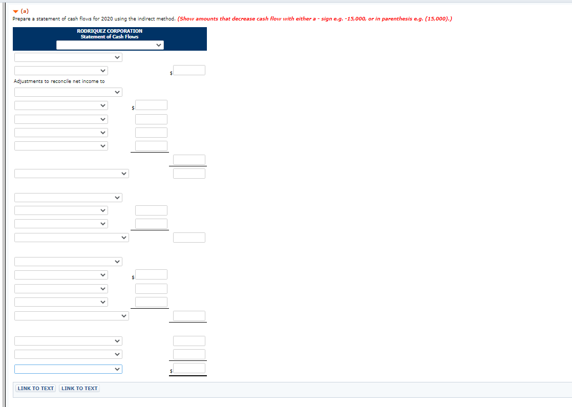 Solved Exercise 13-10 (Part Level Submission) Rodriquez | Chegg.com