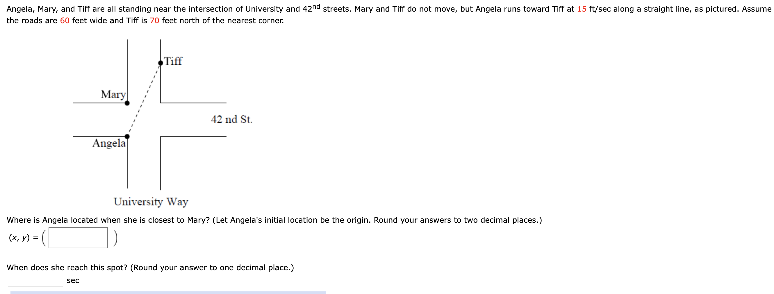 Solved Angela, Mary, and Tiff are all standing near the | Chegg.com
