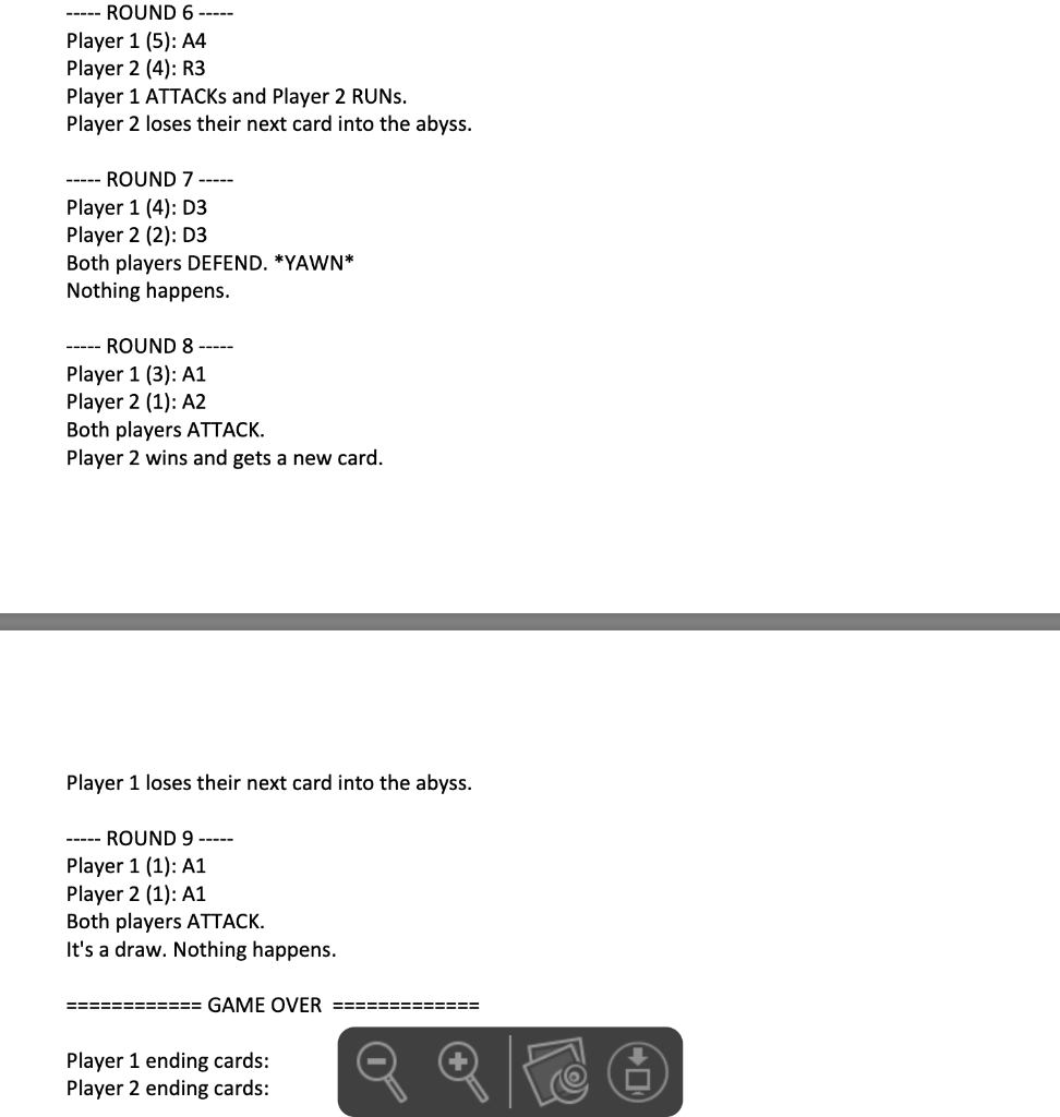 Solved Game Description Overview The project is to create a | Chegg.com