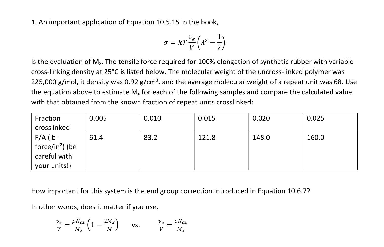 1. An important application of Equation 10.5.15 in | Chegg.com