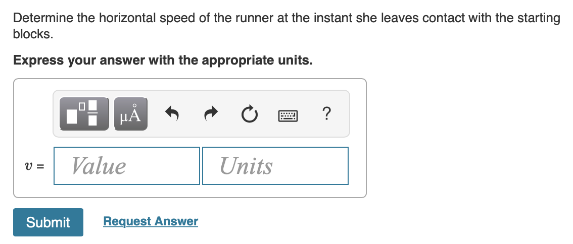 Solved The 60 kg runner shown in (Figure 1) exerts a | Chegg.com