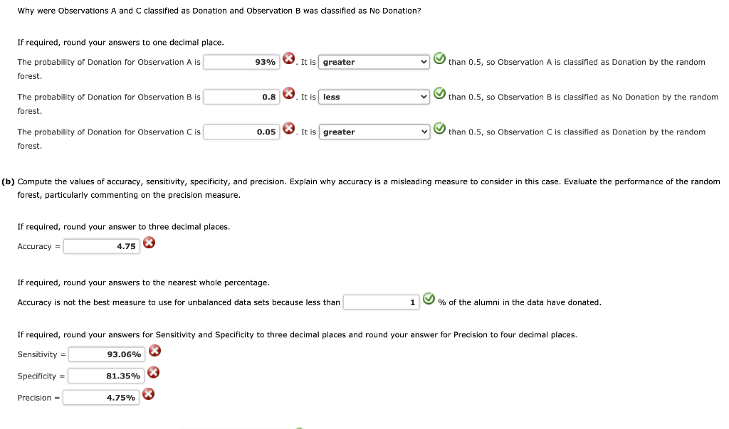 Solved A university is applying classification methods in | Chegg.com