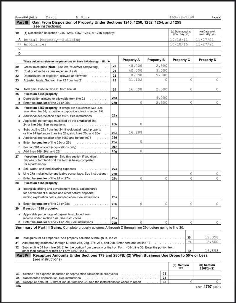Solved 1040-SR Department of the Treasury - Internal Revenue | Chegg.com