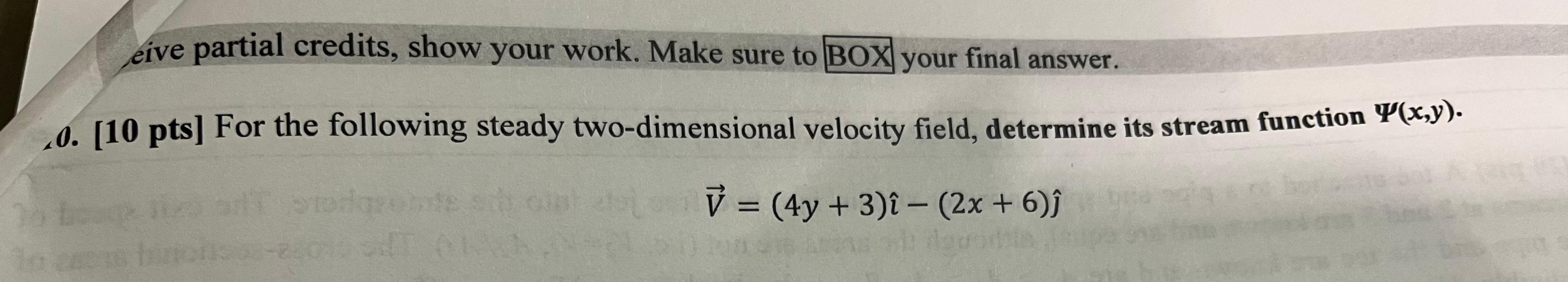 Solved eive partial credits, show your work. Make sure to | Chegg.com