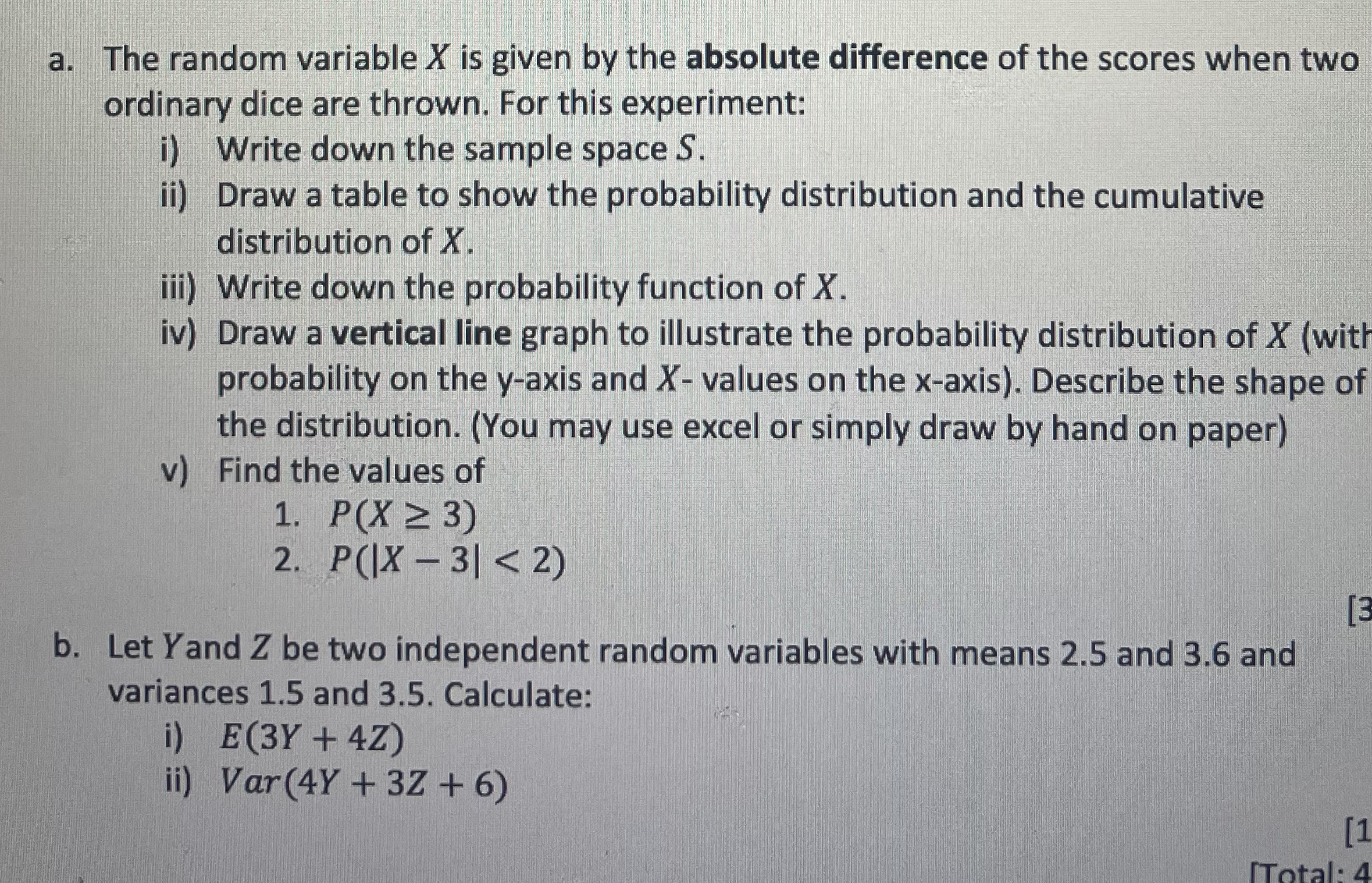 Solved please do by hand or if done by excel explain and | Chegg.com