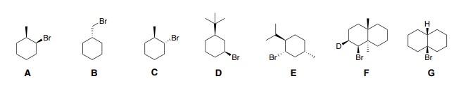 Solved Draw the most stable chair conformation and label | Chegg.com