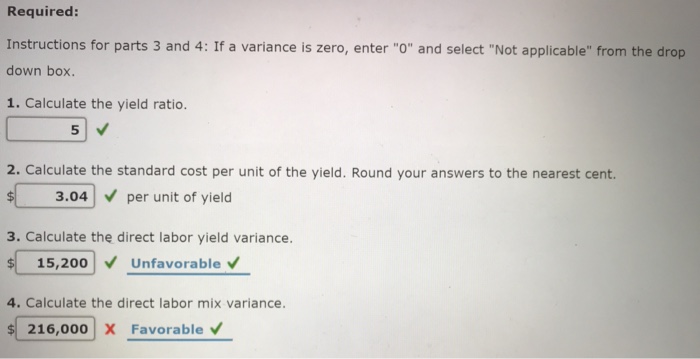 Solved Direct Labor Mix and Yield Variances Delano Company | Chegg.com