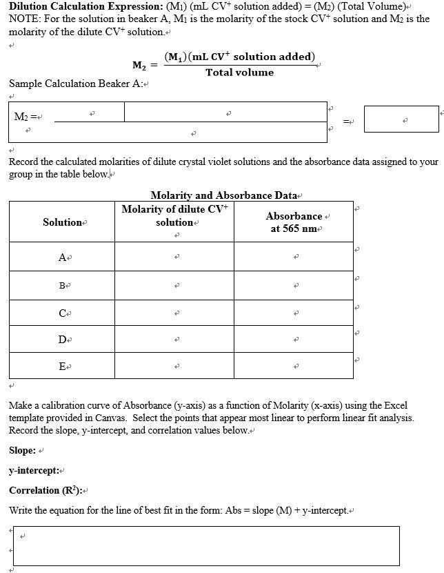 Solved Record ALL values measured or calculated to the | Chegg.com