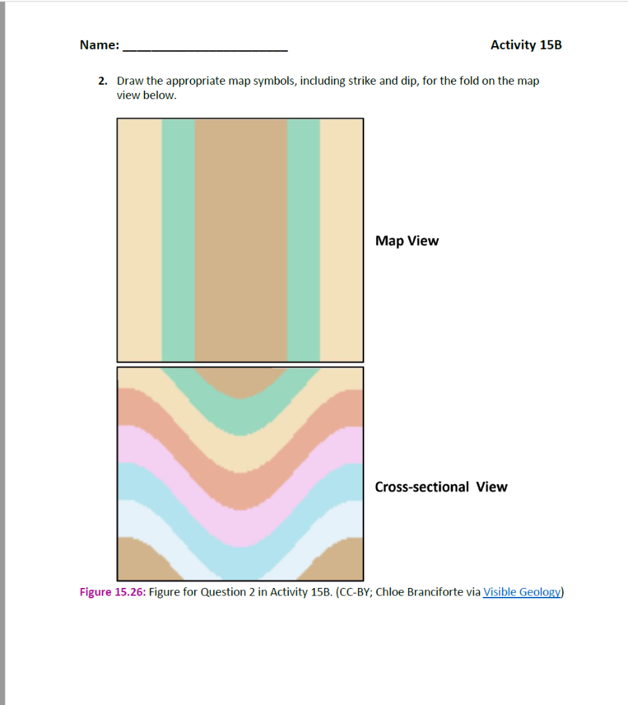 Solved Name: Activity 15B 2. Draw the appropriate map | Chegg.com